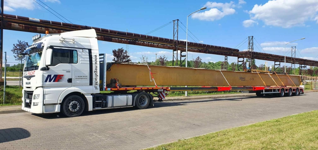 MAX Trailer Telemega 2 x rozciągana, hydrauliczny skręt osi | Wengrzyn